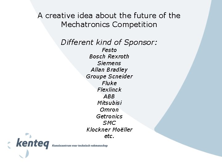 A creative idea about the future of the