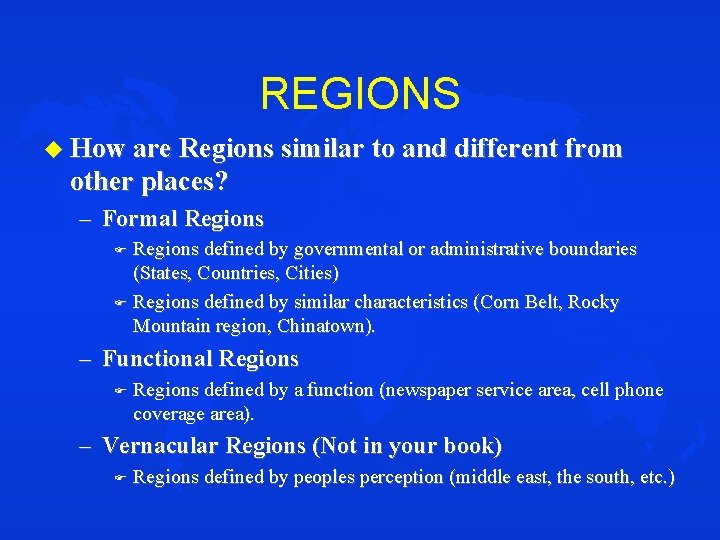CHAPTER 1 INTRO TO GLOBAL STUDIES AND CULTURAL