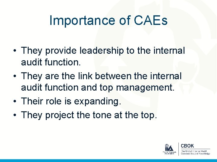 CAE Career Paths Characteristics and Competencies of Todays