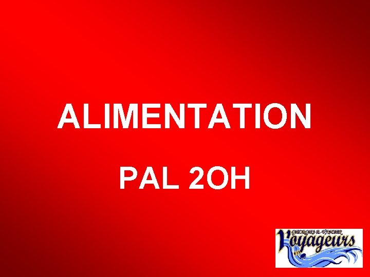 ALIMENTATION PAL 2 OH Nutrition Ajay Baines and