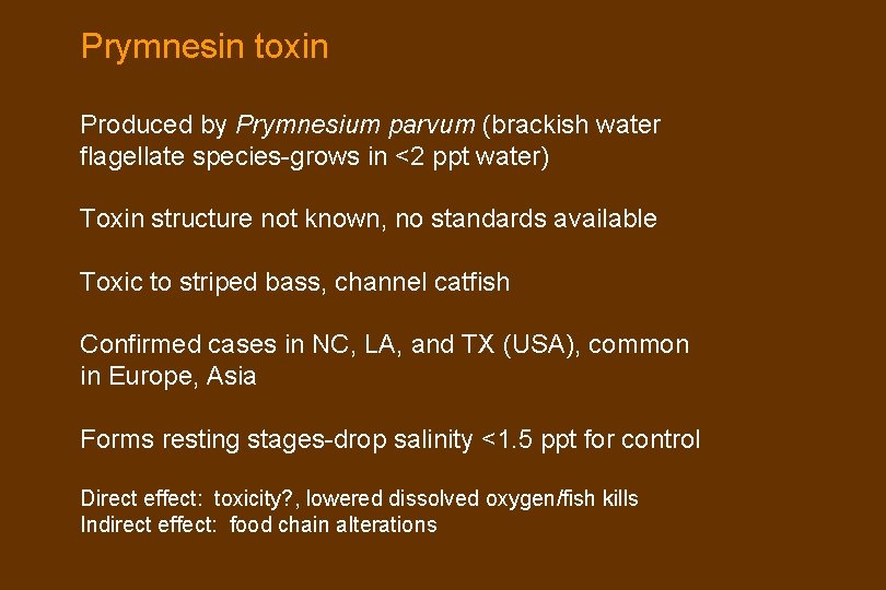A Brief Overview of Freshwater Harmful Algal Blooms