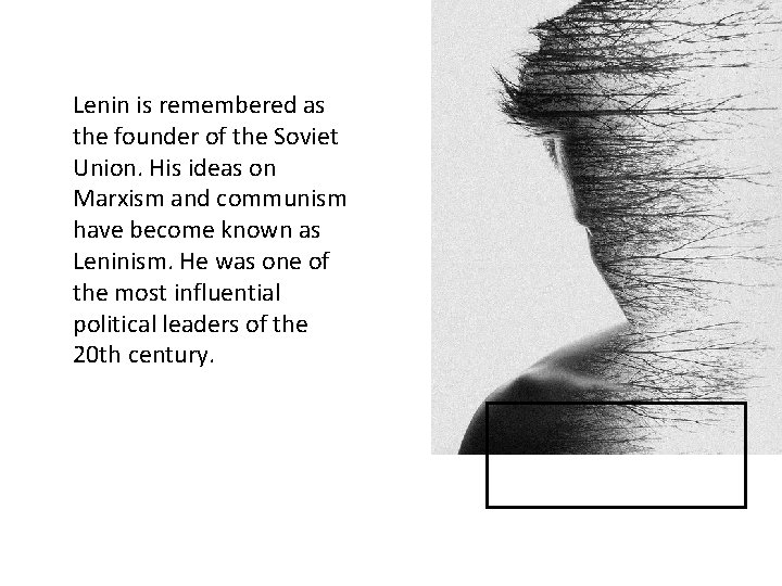 Vladimir Lenin Biography Original Name Occupation Born Death