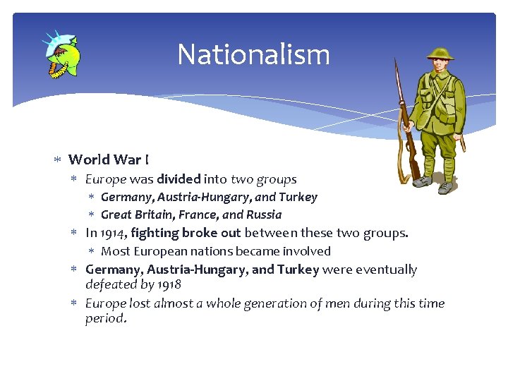 Chapter 2 Section 3 Industrial Revolution and Nationalism