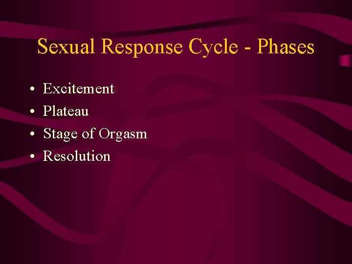 Sexuality Sexual Health Important Components Reproductive A P