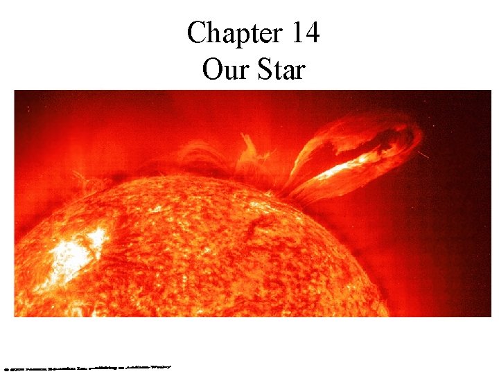 Chapter 14 Our Star Radius 6 9 x