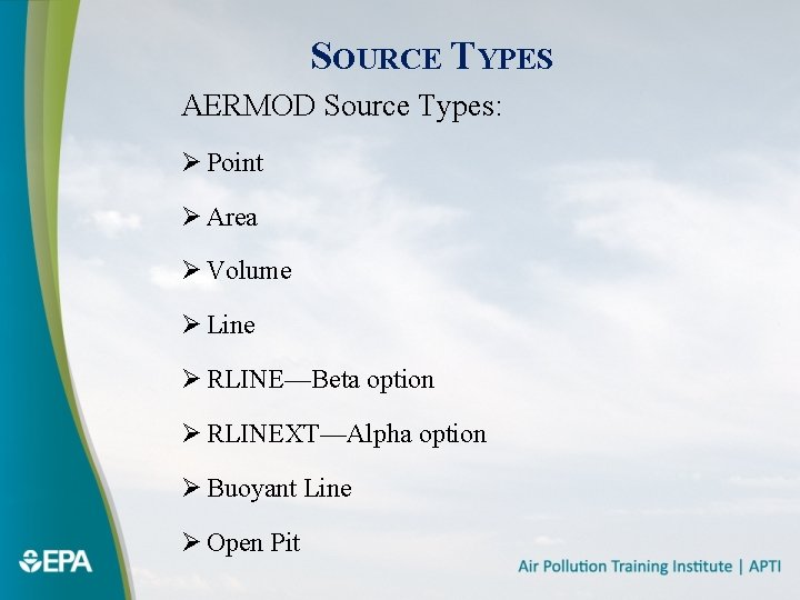 Air Pollution Dispersion Models Applications with the AERMOD