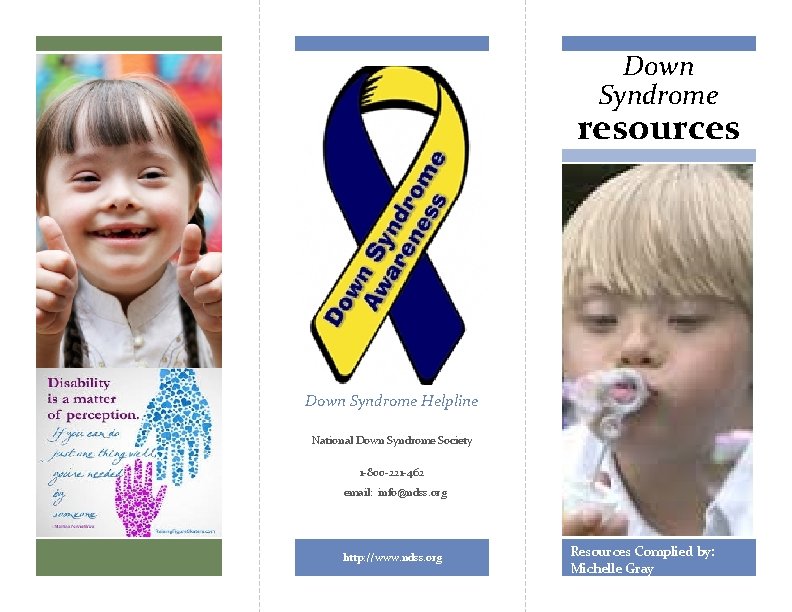 Down Syndrome resources Down Syndrome Helpline National Down
