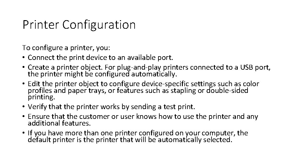 Week 3 CIS 101 B 1002 Printer Terms