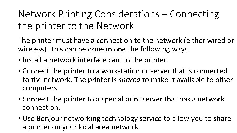 Week 3 CIS 101 B 1002 Printer Terms