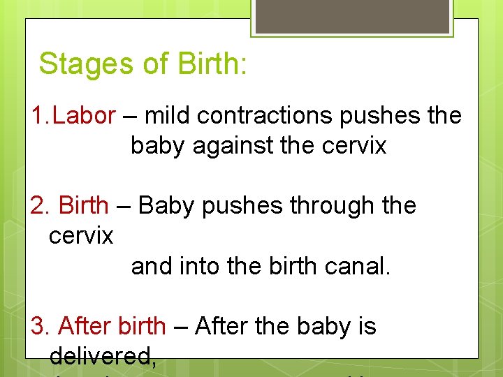 PREGNANCY REPRODUCTION SEXUAL INTERCOURS E The reproductive process