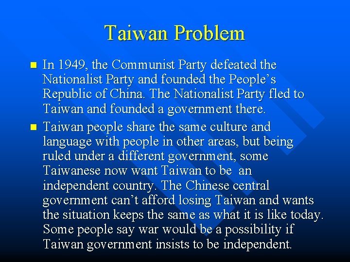 Racial Problems Subraces n n n There are