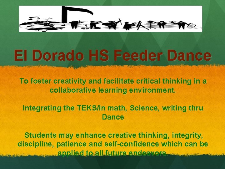 El Dorado HS Feeder Pattern Increase community awareness