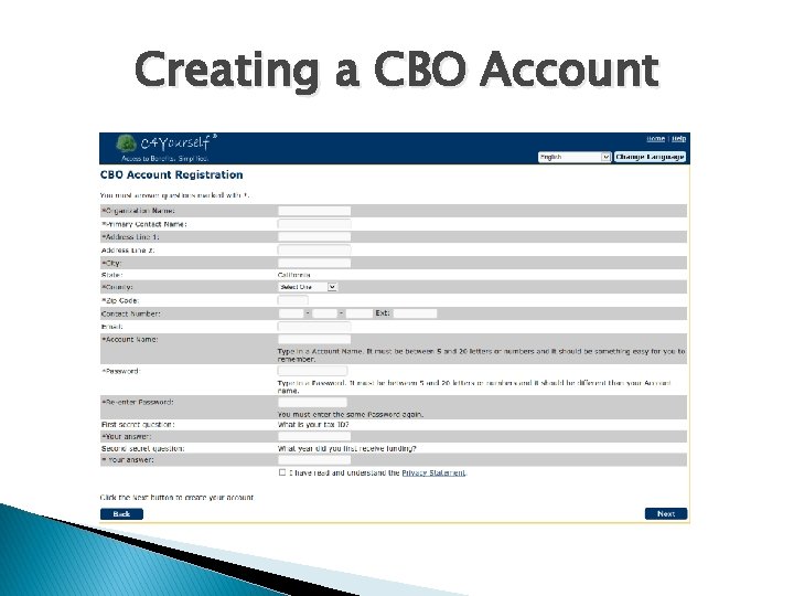 C 4 Yourself Access to Benefits Simplified Community