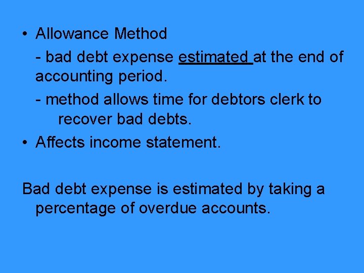 MANAGING ACCOUNTS RECEIVABLE Presented by Shaheil Hussein Rejieli