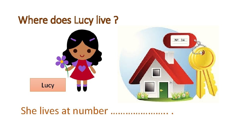 Where does live He She lives at number