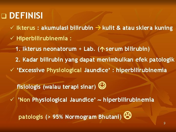 HIPERBILIRUBINEMIA PADA NEONATUS Risa Etika Divisi Neonatologi Dept