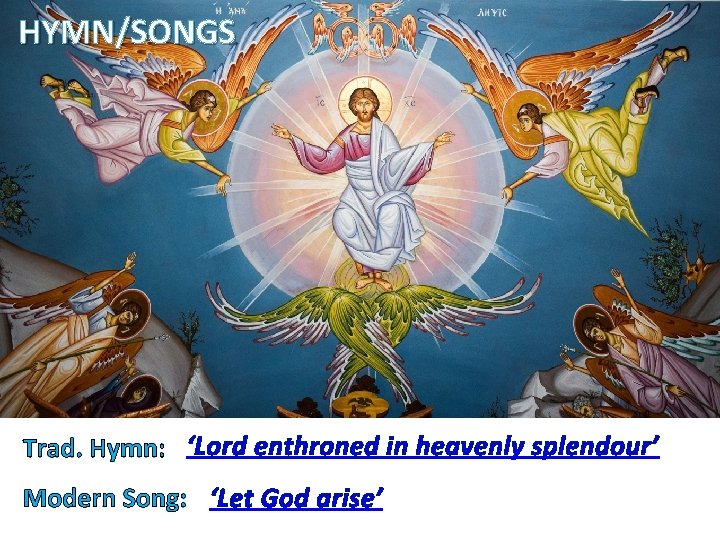ASCENSION MORNING PRAYER WELCOME TO YOUR CHURCH Together