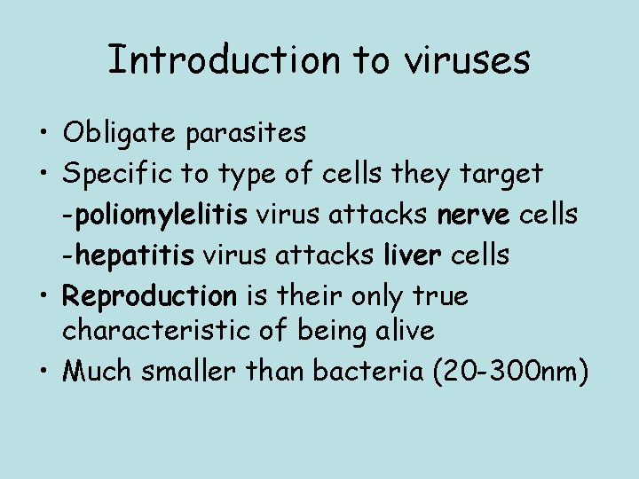 Virus Structure and Method of Invasion Higher Biology