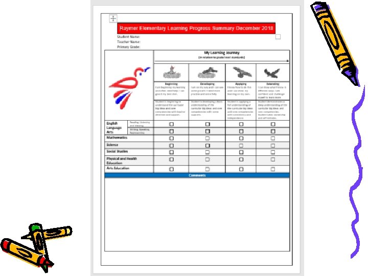Welcome to Kindergarten at Raymer Elementary 2019 2020