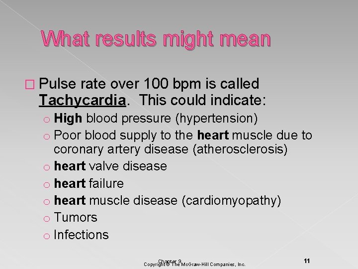 Patient Assessment Vital Signs Copyright The Mc GrawHill
