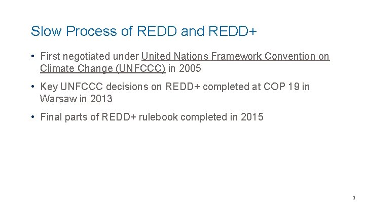 Analysis and Financing for REDD and Carbon Markets