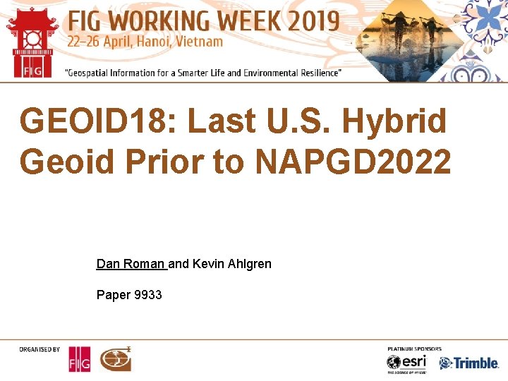 GEOID 18 Last U S Hybrid Geoid Prior