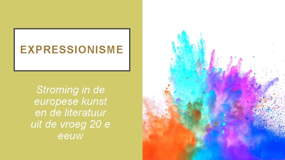 EXPRESSIEF TALENT Module B Hoe is het gegaan