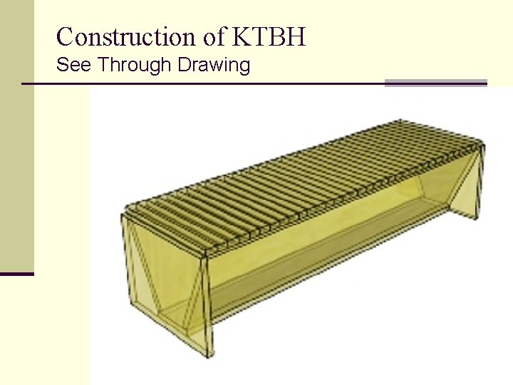 Horizontal Hives Horizontal and Top Bar Hives Copyright
