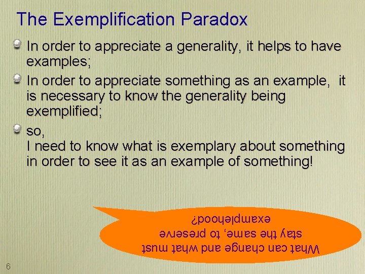 What is Exemplary about an Example Promoting Active