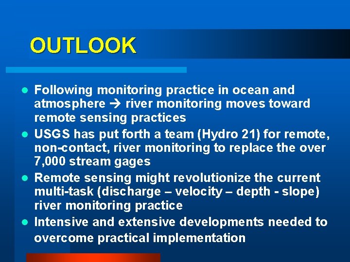 Radars Pointing Rivers Water Surface Velocity Bed Profiling