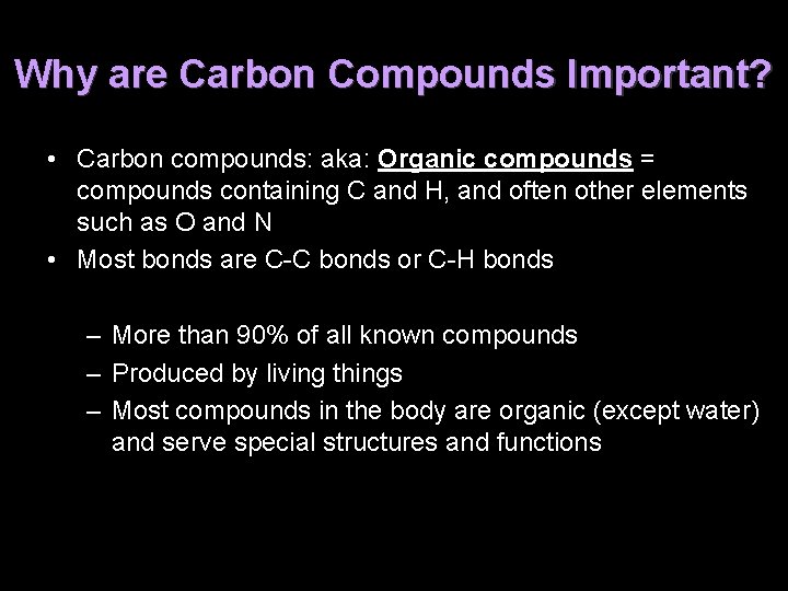 Carbon Chemistry Chapter 9 Physical Science C 5