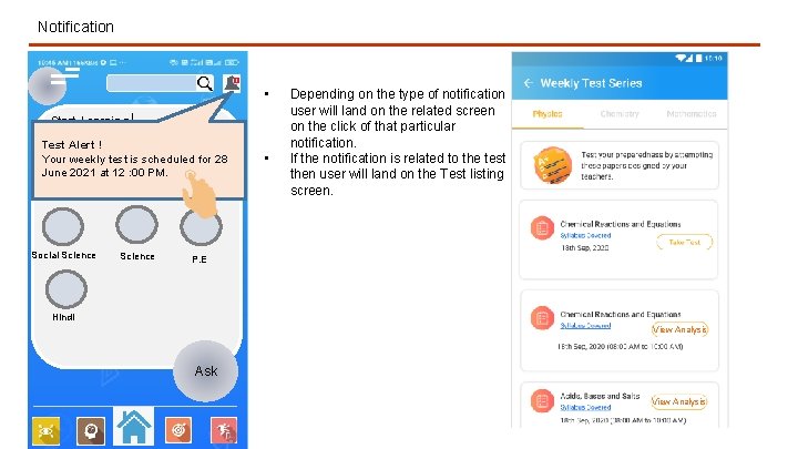 TEMPLATE Student App POWER Notifications and Syllabus POINT