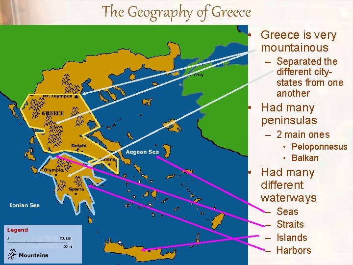 The Geography and Early People of of Ancient