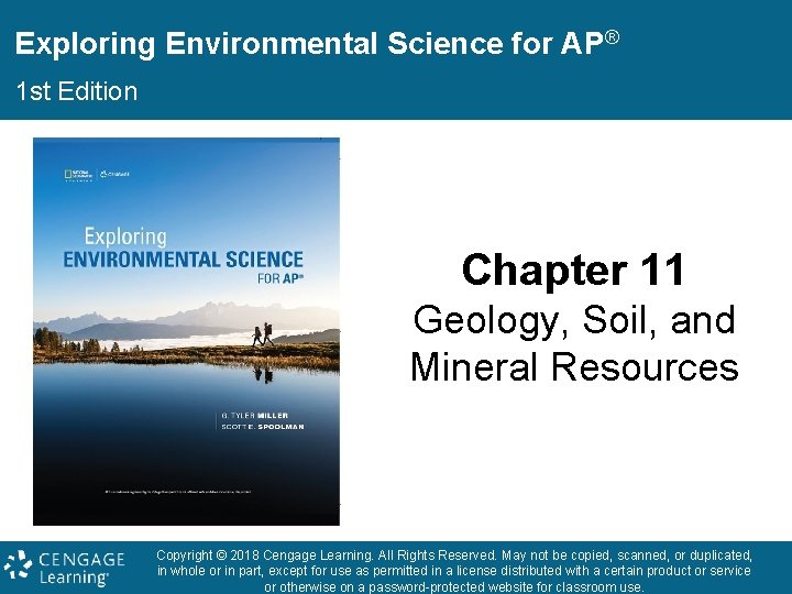 Exploring Environmental Science for AP 1 st Edition