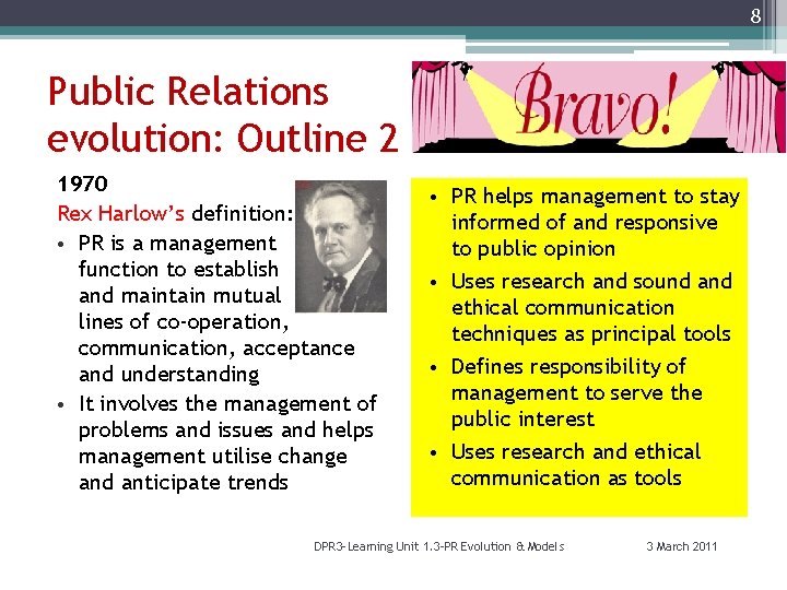 Defining Public Relations as a Strategic Management Function