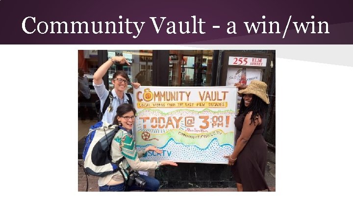 Crosspollination at your Community Media Center presented by