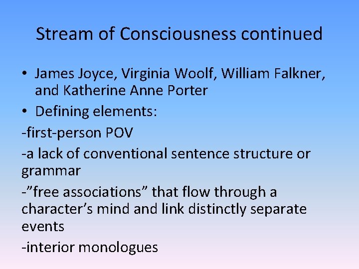 The Modern American Short Story A Brief Introduction