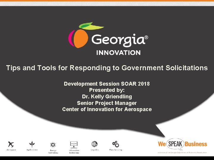 Tips and Tools for Responding to Government Solicitations