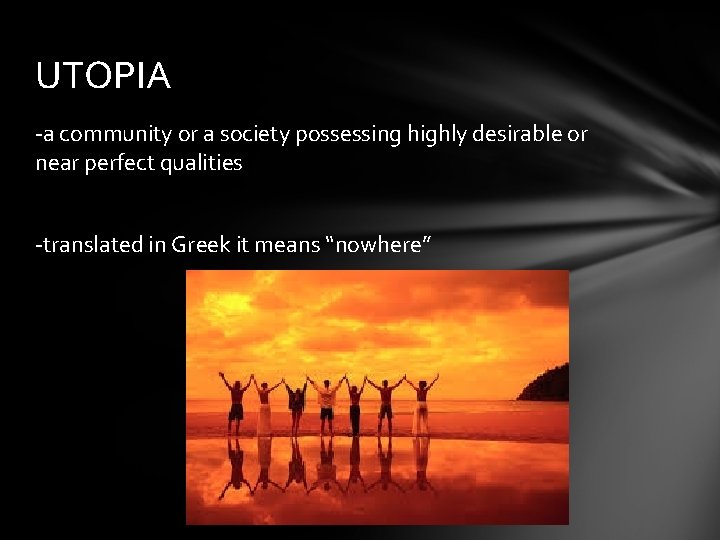 Brave New World Project Creating a Utopian Society