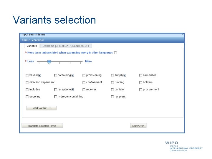 Overview of PATENTSCOPE search service Webinar September 2010