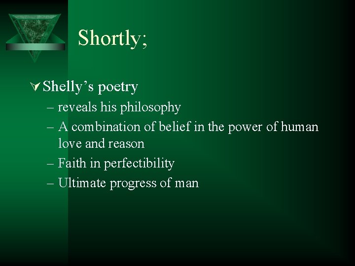 DIFFERENCES BETWEEN 1 ST AND 2 ND POETS