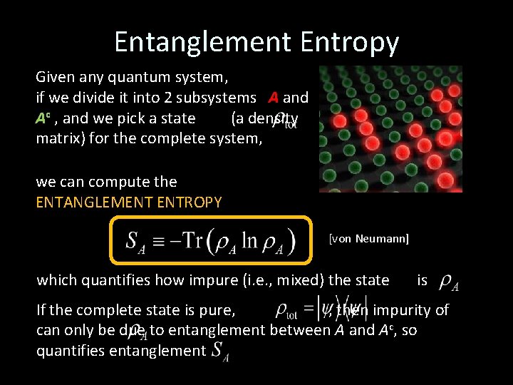 Entanglement Fields and Ad SCFT Alberto Gijosa Instituto