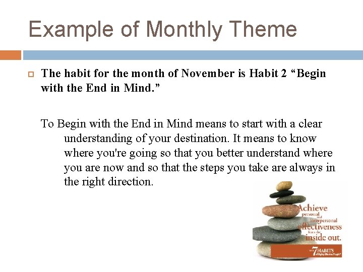 SCHOOL GOALS RESEARCH PROJECT 7 HABITS BY STEPHEN