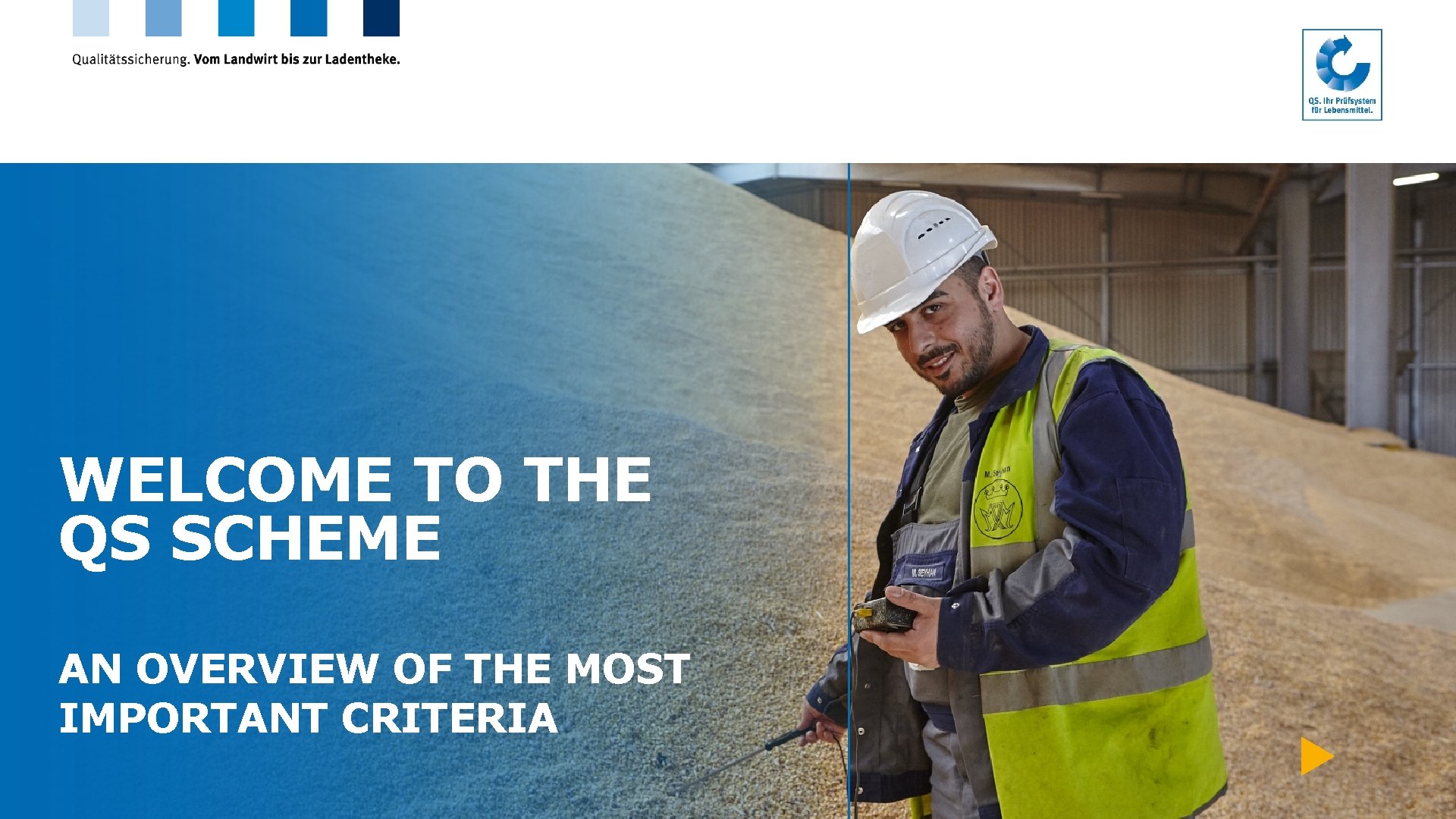 WELCOME TO THE QS SCHEME AN OVERVIEW OF