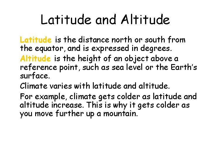 Terrestrial and Aquatic Biomes What is a Biome