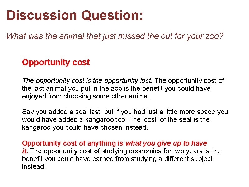 Warm Up Sit in your zoo groups from