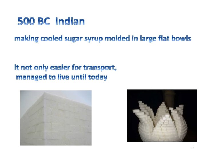 Sugar Historical facts and developments Fatima Ali Kamel