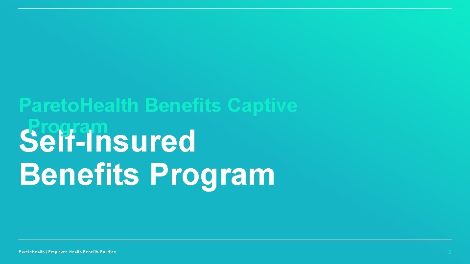 A Smarter Benefits Strategy Overview Pareto Health Employee