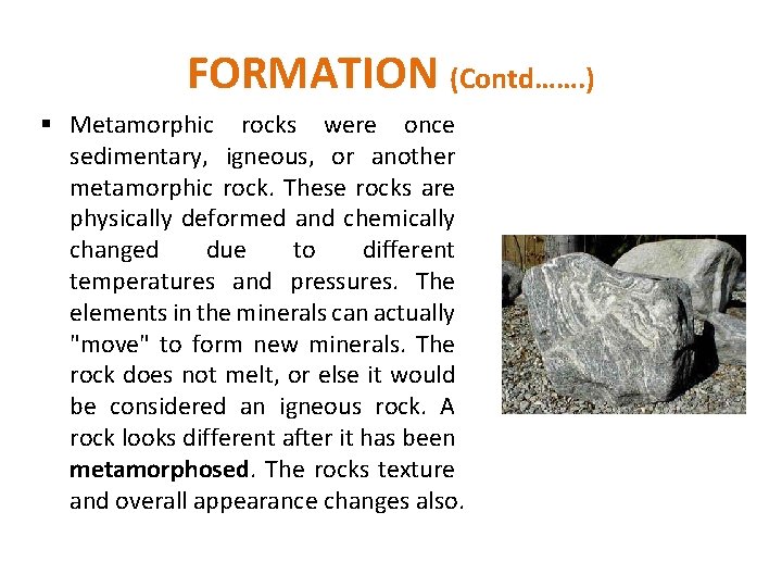 Lecture 03 PETROLOGY 3 DEPARTMENT OF CIVIL ENGINEERING