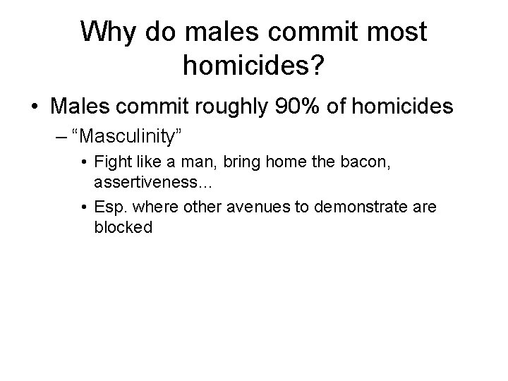 Todays Agenda Violent Crime Homicide Property Crime Burglary